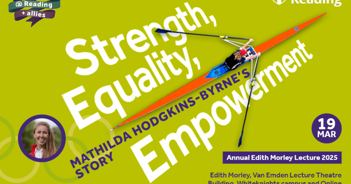 Edith Morley Lecture - Mathilda Hodgkins-Byrne's Story | What's On Reading